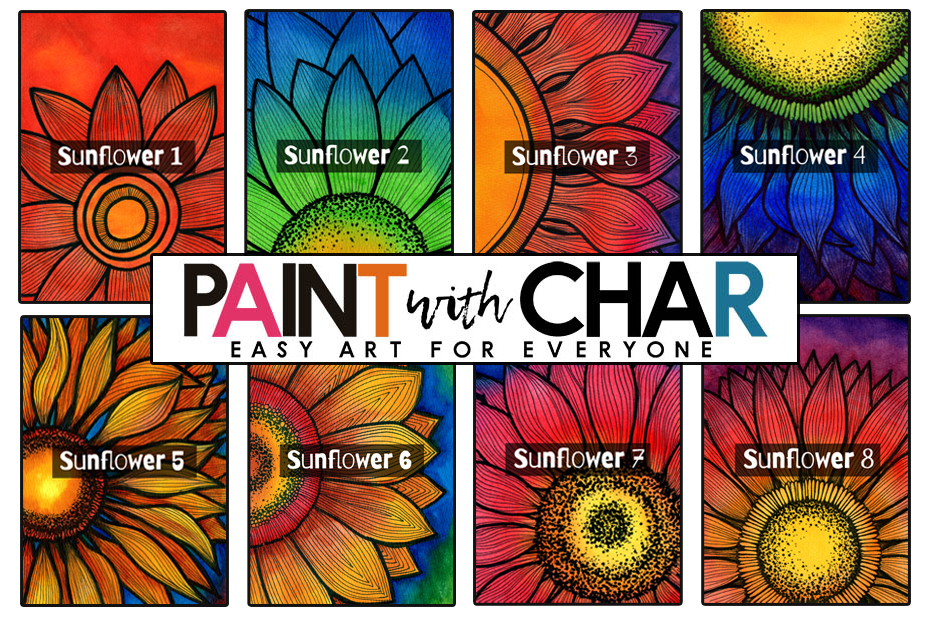 Sunflowers Made Simple - Paint with Char